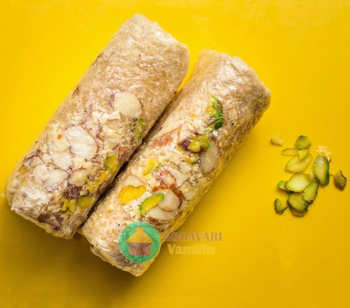 Buy Dry Fruit Pootharekulu Sweet Online | Sugar/Jaggery Putharekulu ...